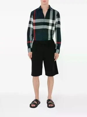 Burberry Check-pattern Cotton Shirt