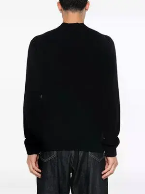 Maison Kitsuné Bold Fox Head-patch Sweater - Blue