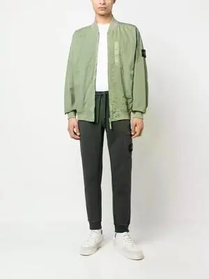 Stone Island Compass-motif Bomber Jacket