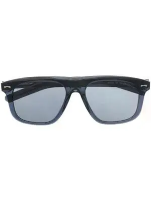Montblanc Square-frame Sunglasses - Blue