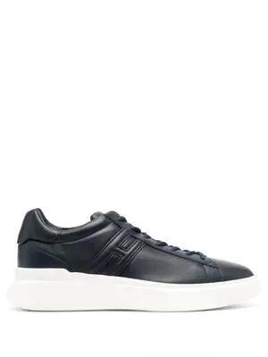 Hogan H580 Leather Sneakers - Blue