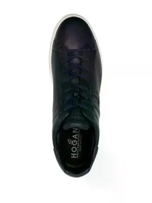 Hogan H580 Leather Sneakers - Blue