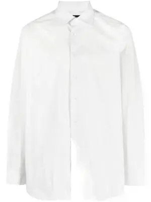 Raf Simons Slogan-print Button-up Shirt