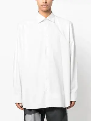 Raf Simons Slogan-print Button-up Shirt