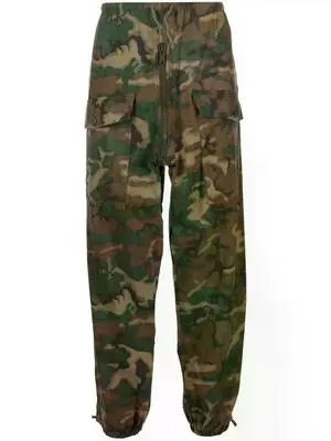 Givenchy Camouflage-print Cotton Cargo Trousers