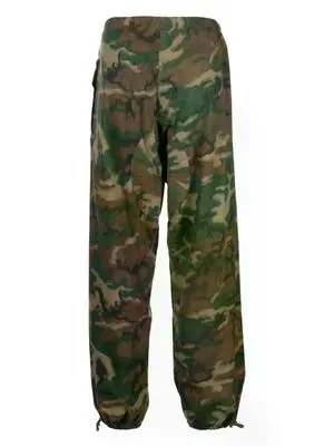 Givenchy Camouflage-print Cotton Cargo Trousers