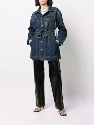 DIESEL® De-flaminia Belted Denim Jacket