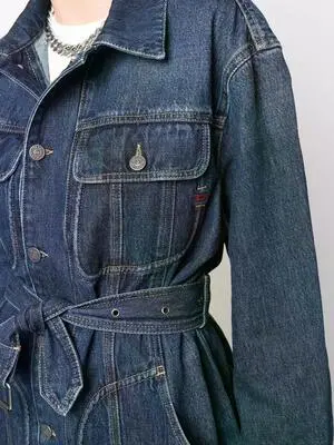 DIESEL® De-flaminia Belted Denim Jacket
