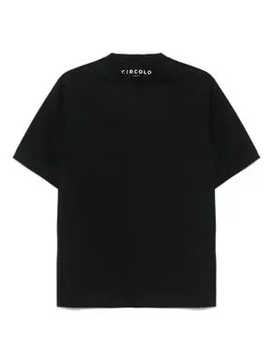 CIRCOLO 1901 Cotton T-shirt - Black