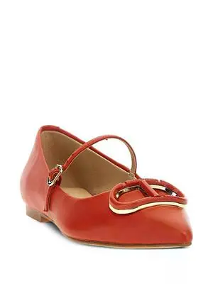 TWINSET Oval T Ballet Flats