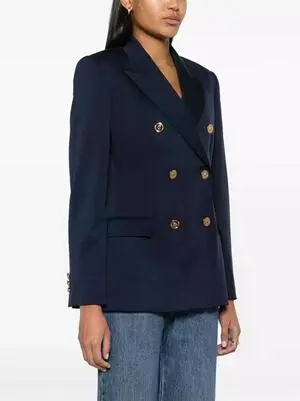 Versace Medusa Head-button Stretch-wool Blazer