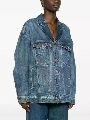 3x1 Notched-lapels Denim Jacket
