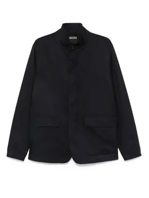 Zegna Water-repellent Jacket - Blue