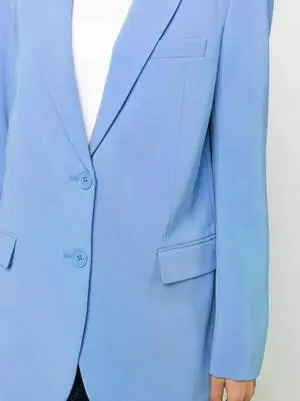 Michael Kors Notched-lapel Single-breasted Blazer - Blue