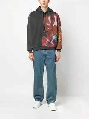 AMBUSH Graphic-print Cotton Hoodie