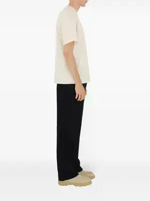 Burberry Logo-embroidered T-shirt