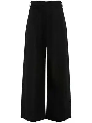 Simone Rocha Pleated Wide-leg Trousers