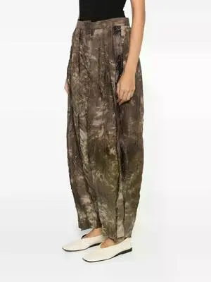 CHIAHUNG SU Patchwork Dyed Pants