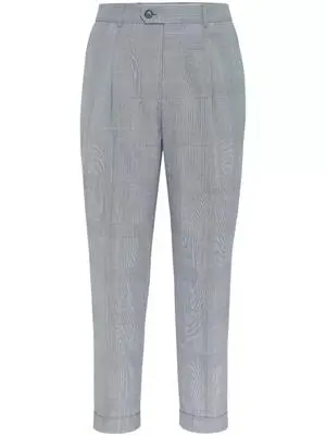 Brunello Cucinelli Straight-leg Wool Trousers