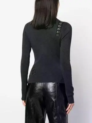 Monse Hook-detail Mock-neck Jumper