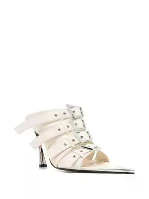 MUGLER 95mm Fang Sandals