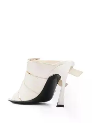 MUGLER 95mm Fang Sandals