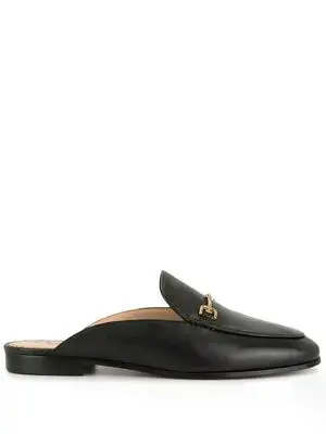 Sam Edelman Linnie Bit Flat Mules - Black
