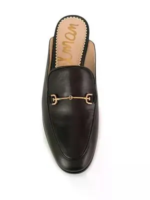 Sam Edelman Linnie Bit Flat Mules - Black