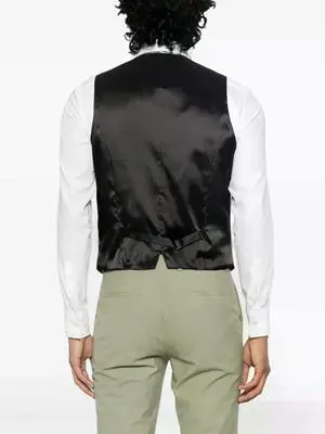 Hugo Panelled Double-breasted Waistcoat