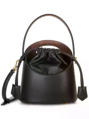 Etro Mini Saturno Leather Bucket Bag