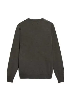GOLDEN GOOSE Ribbed-knit Crew Neck Sweatshirt