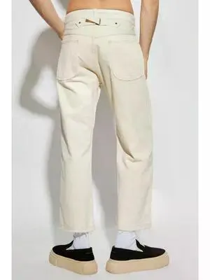 MAISON MARGIELA Buckled Straight Jeans