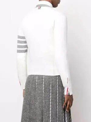 Thom Browne 4-bar Stripe Cashmere Cardigan