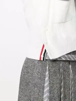 Thom Browne 4-bar Stripe Cashmere Cardigan