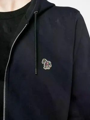 Paul Smith Zipped Organic Cotton Hoodie