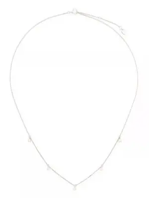 MARIA BLACK 14kt White Gold Moreno Diamond Necklace - Silver