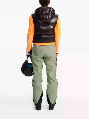 Aztech Mountain Snowbird Padded Hooded Vest - Brown