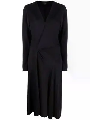 Isabel Marant Étoile Courtney V-neck Dress - Black