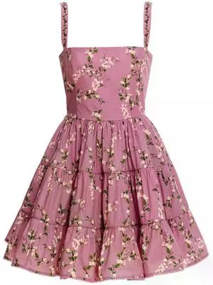 Agua Bendita Lima Mini Dress - Pink