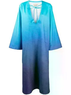 Straight Hem Kaftans Tunics