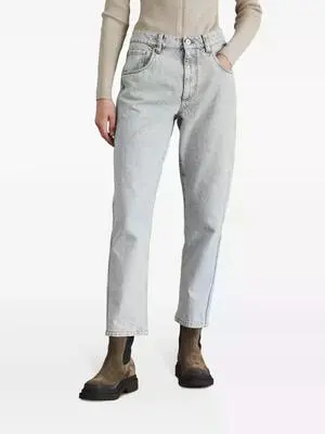 Brunello Cucinelli Mid-rise Tapered Jeans