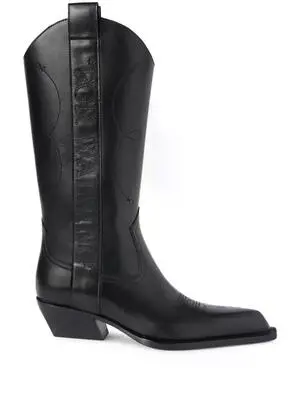 Off-White Leather Boots