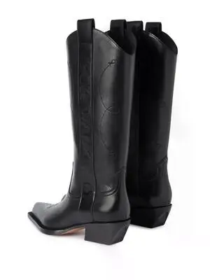 Off-White Leather Boots