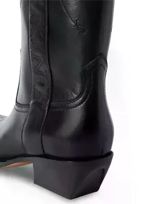 Off-White Leather Boots