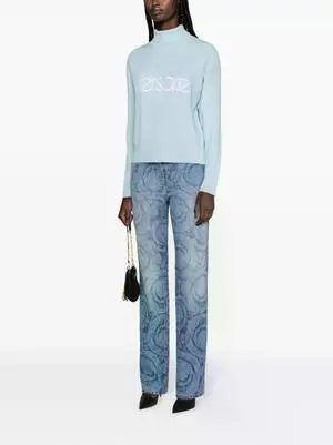 Versace Barocco Straight-leg Jeans