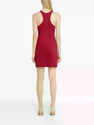 COURREGES Cotton Scuba Dress - Red