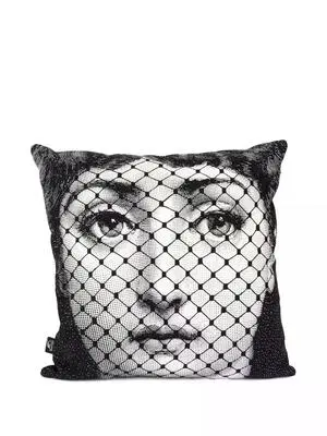 FORNASETTI Burlesque Photograph-print Pillow - White