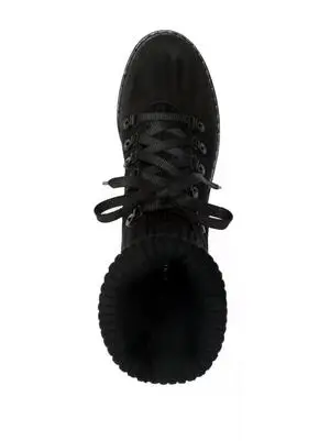 LE SILLA St. Moritz Suede Ankle Boots - Black