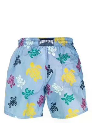 Vilebrequin Ronde Des Tortues-print Drawstring Swim Shorts
