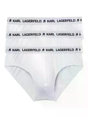 Karl Lagerfeld Logo-print Briefs